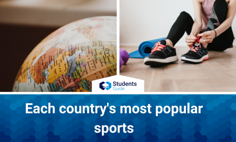 Each country’s most popular sports
